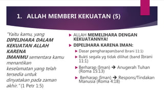 Hidup yang dipelihara allah [ok] | PPTX