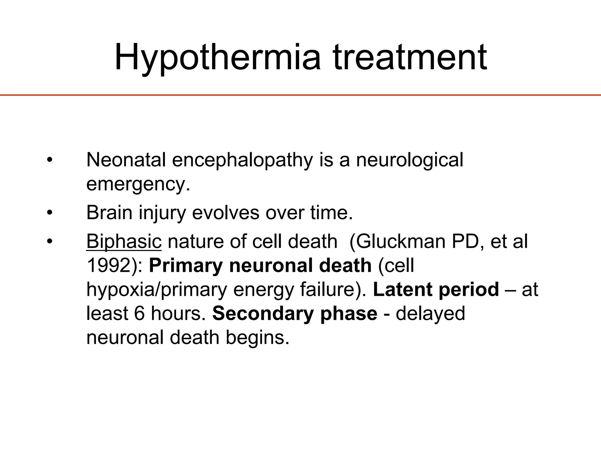 Hie and hypothermia | PPT