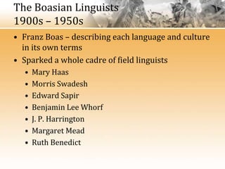 Hieber - Language Endangerment: A History | PPTX