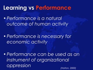 Hied2006 performance Improvement Theory | PPT | Free Download