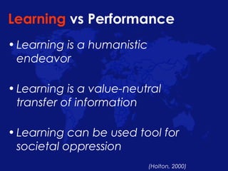 Hied2006 performance Improvement Theory | PPT | Free Download