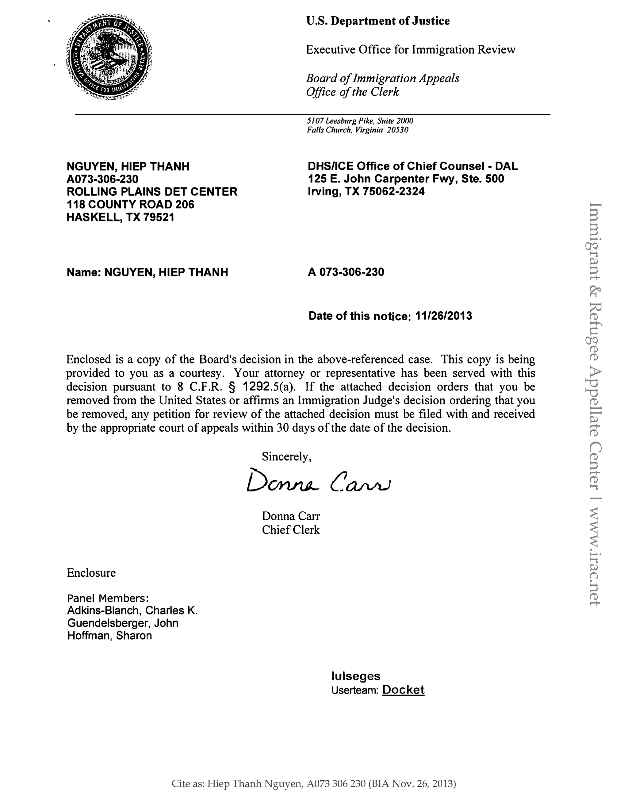 BIA reversal 3 Judge James A nugent | PDF