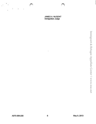 BIA reversal 3 Judge James A nugent | PDF