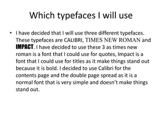 Hierachy of typefaces put on blog | PPT | Free Download