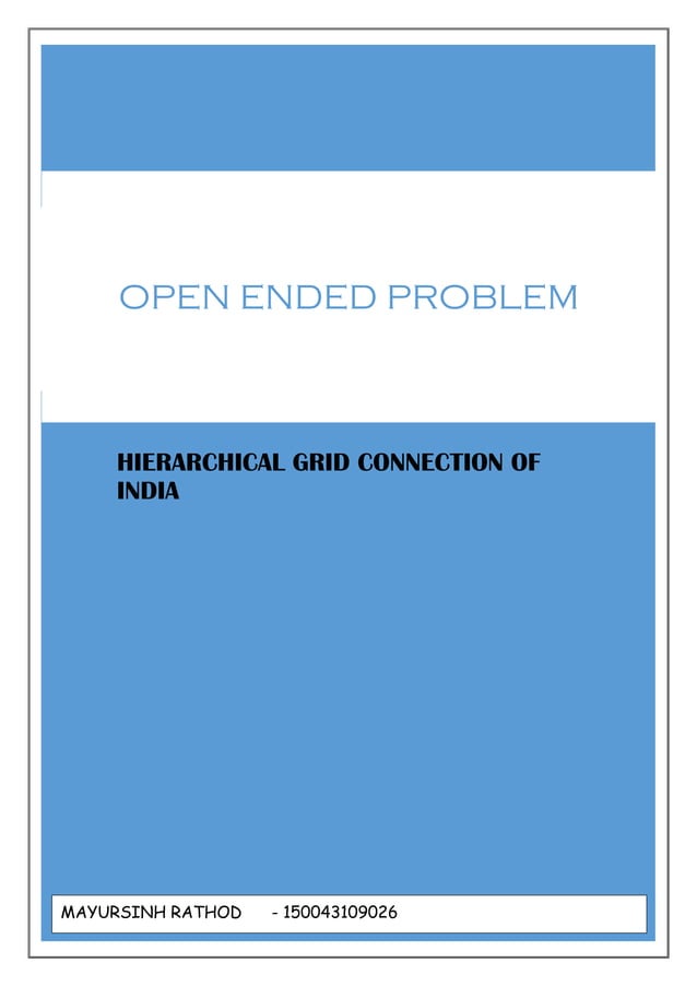 Hierarchical grid connection of Idia | PDF | Business Utilities | Business