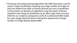 Hierarchical Classification of Skin Cancer Images.pptx