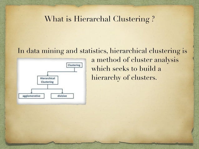 Hierarchical clustering | PDF | Databases | Computer Software and Applications