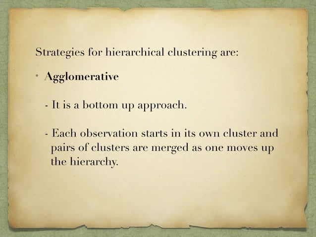 Hierarchical clustering | PDF | Databases | Computer Software and Applications