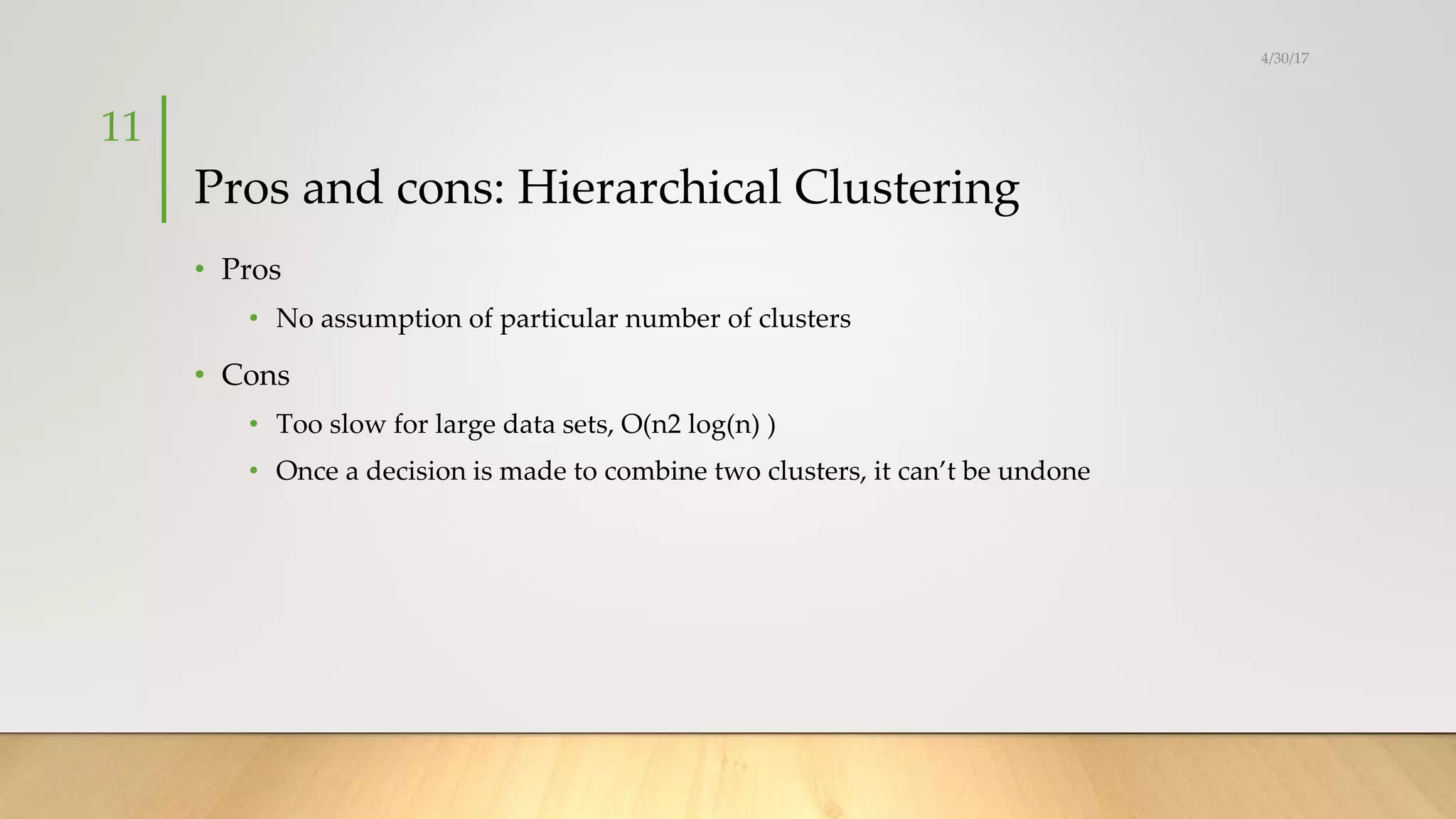 Hierarchical clustering | PPTX