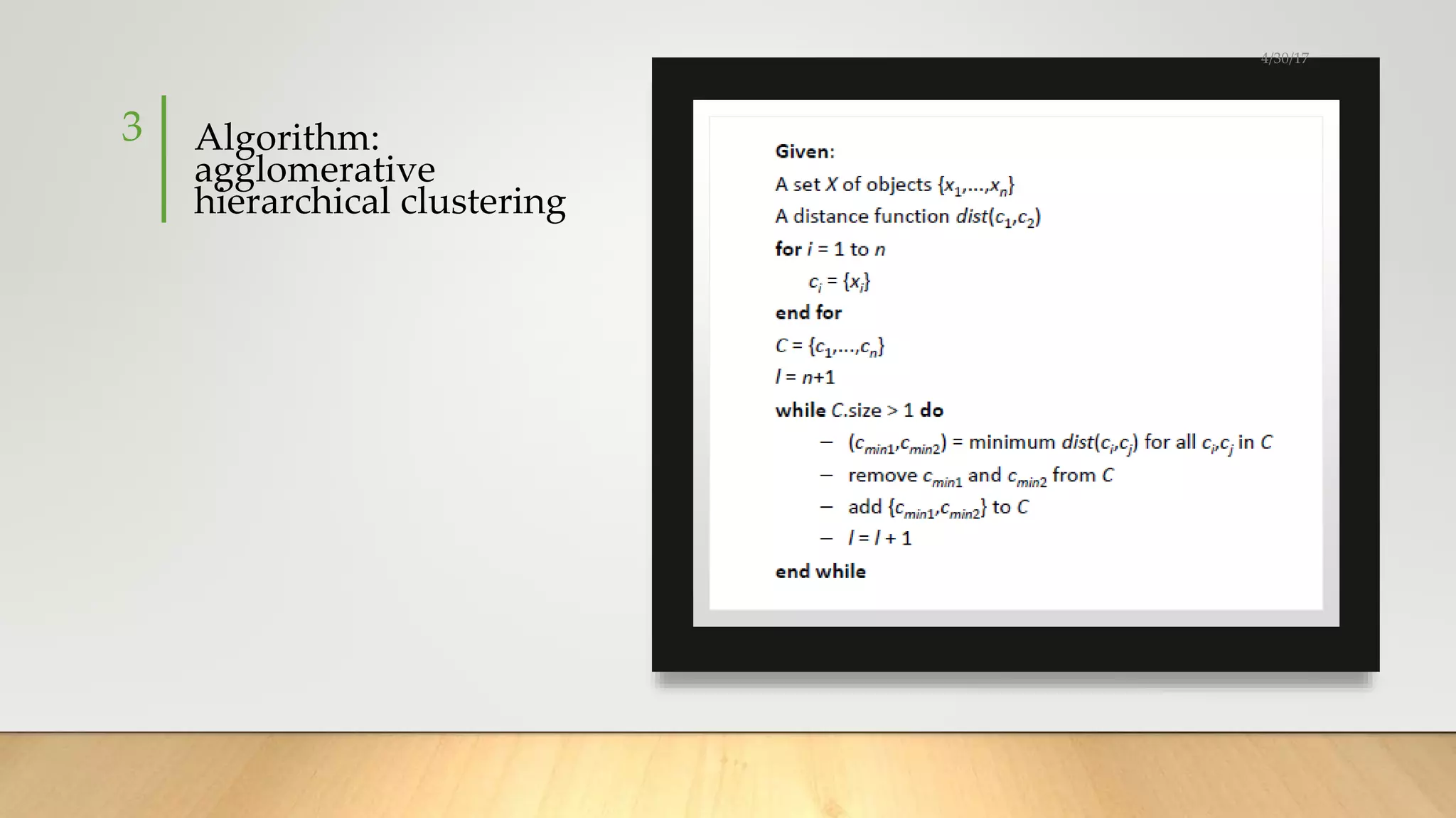 Hierarchical clustering | PPTX