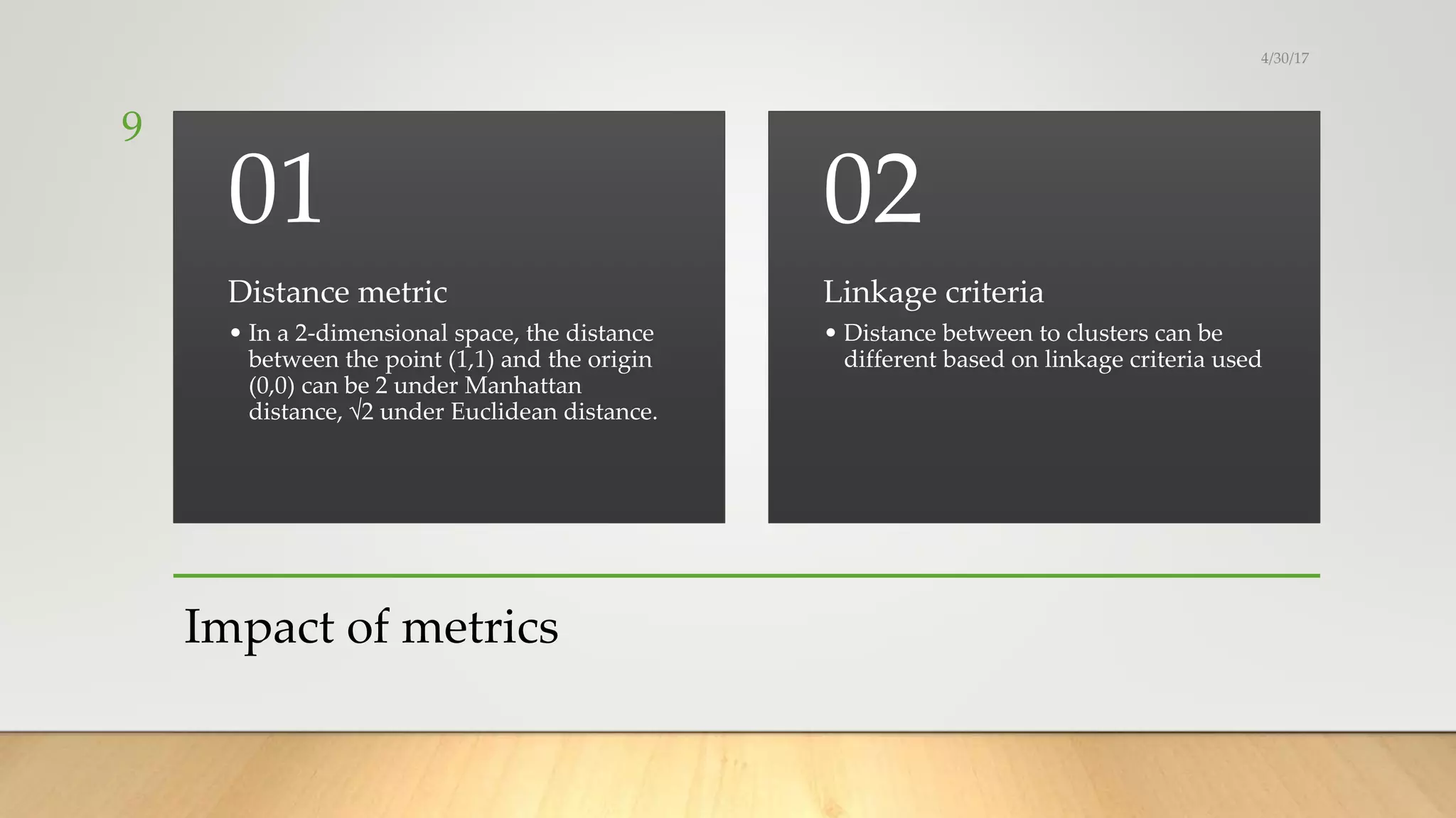 Hierarchical clustering | PPTX