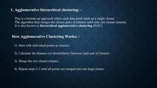 Hierarchical clustering_12.pptxffefeeefe | PPTX