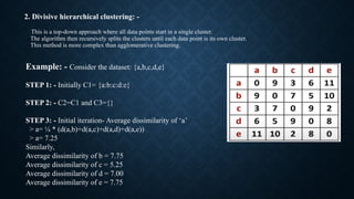 Hierarchical clustering_12.pptxffefeeefe | PPTX