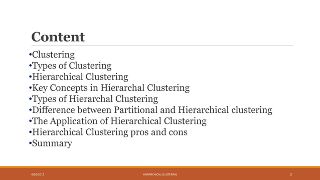 Hierarchical clustering | PDF | Computing | Technology & Computing