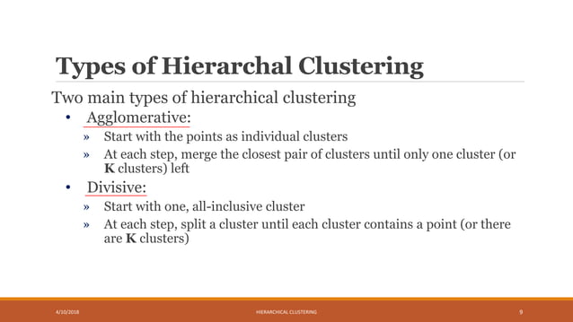 Hierarchical clustering | PDF | Computing | Technology & Computing