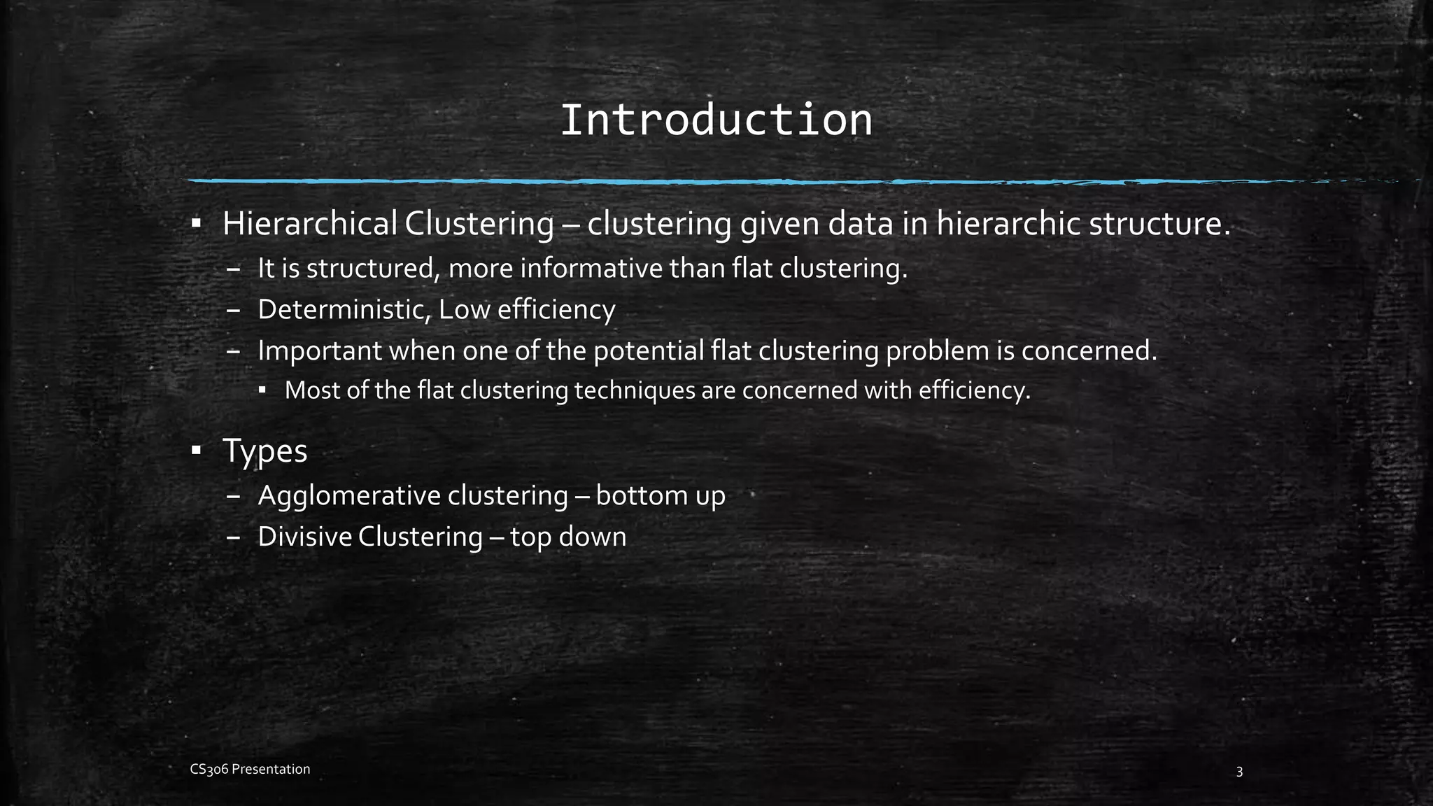 Hierarchical clustering techniques | PPT Hierarchical clustering techniques | PPT