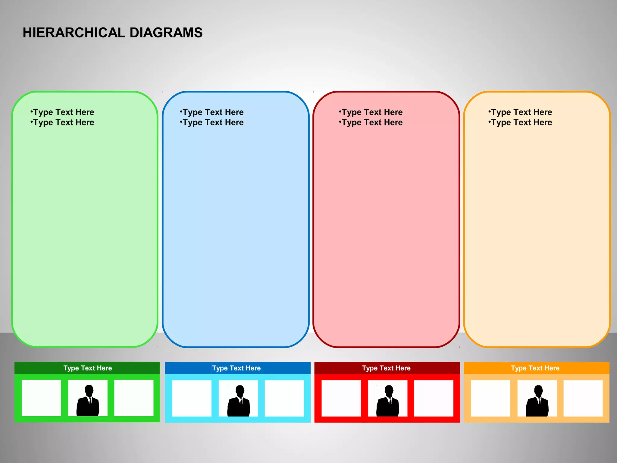 Hierarchical Diagrams | PPT | Free Download