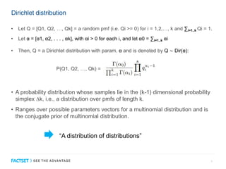Dirichlet processes and Applications | PPTX