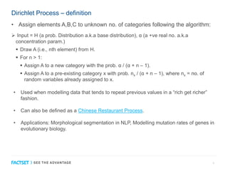 Dirichlet processes and Applications | PPTX
