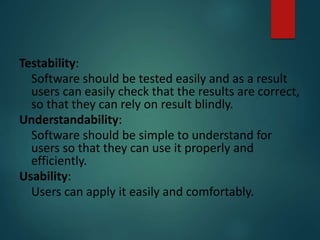 Hierarchical models of software quality | PPTX