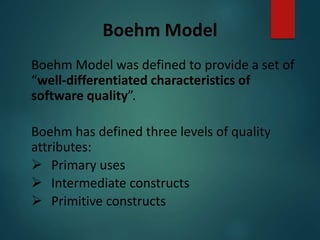 Hierarchical models of software quality | PPTX