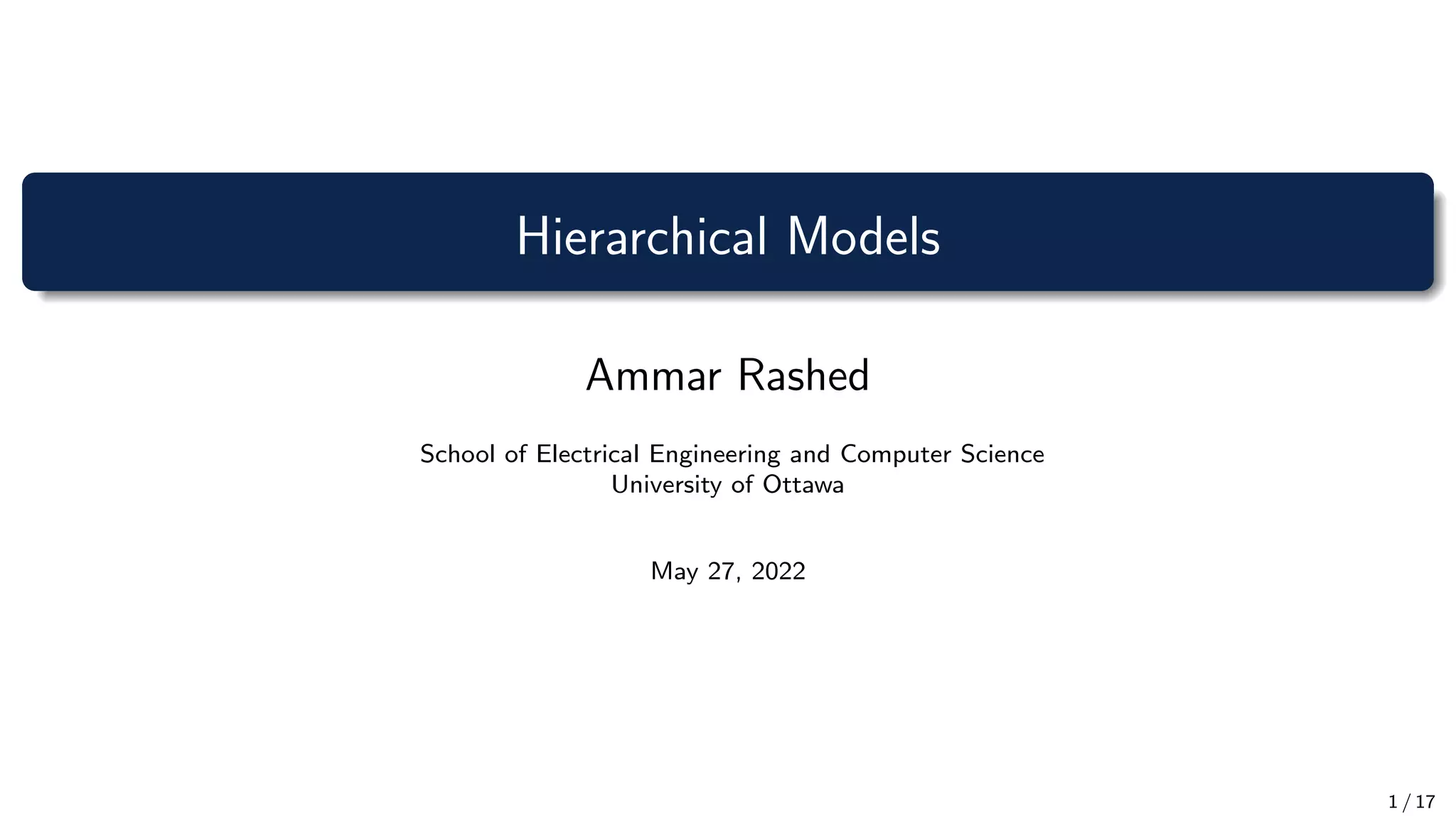 Bayesian Hierarchical Models | PPT Bayesian Hierarchical Models | PPT