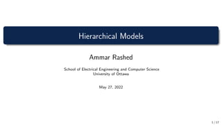 Bayesian Hierarchical Models | PDF
