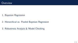 Bayesian Hierarchical Models | PDF