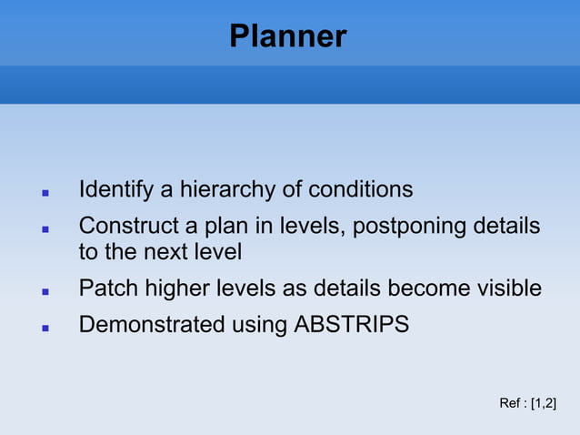 hierarchical_planning.ppt | Cricket | Sports