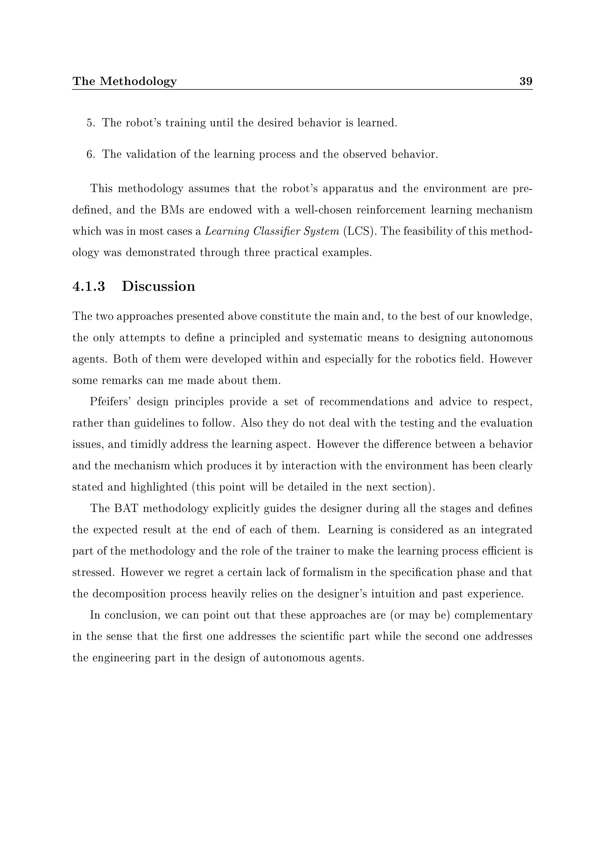 Hierarchical problem solving using reinforcement learning methodology ...