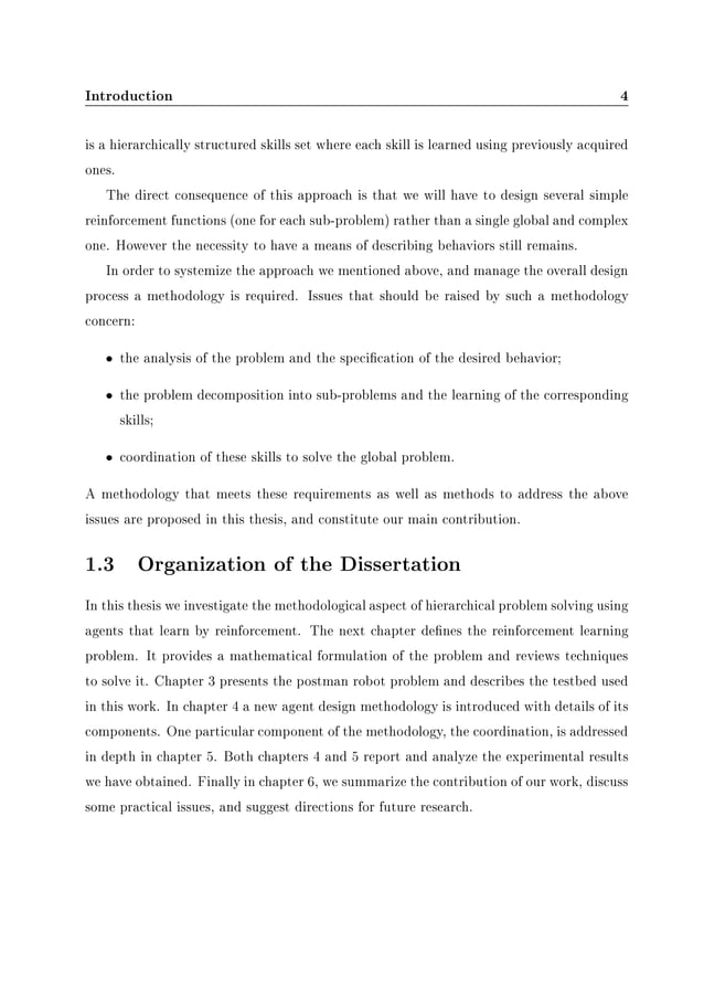 Hierarchical problem solving using reinforcement learning methodology and methods | PDF