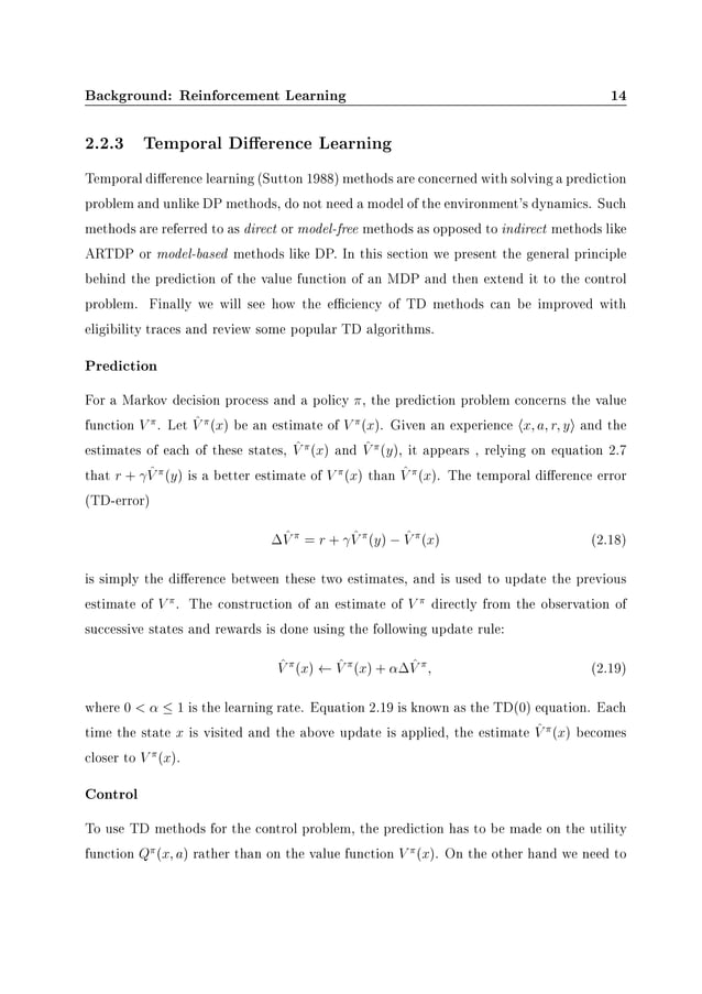 Hierarchical problem solving using reinforcement learning methodology and methods | PDF