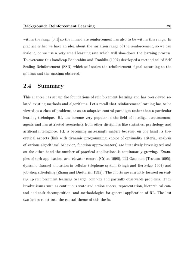 Hierarchical Problem Solving Using Reinforcement Learning Methodology And Methods Pdf