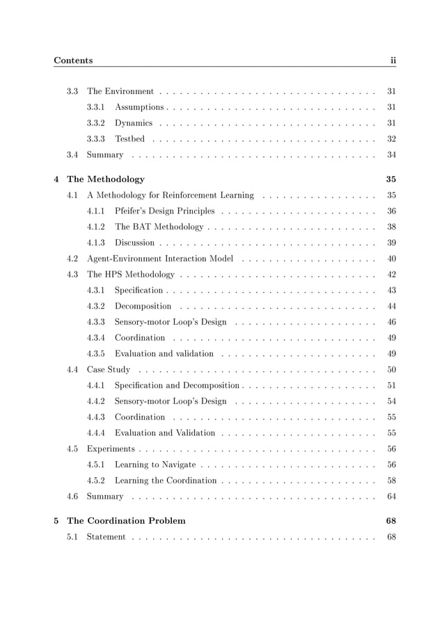Hierarchical Problem Solving Using Reinforcement Learning Methodology