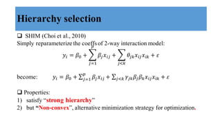Hierarchical selection | PPT