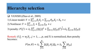Hierarchical selection | PPT
