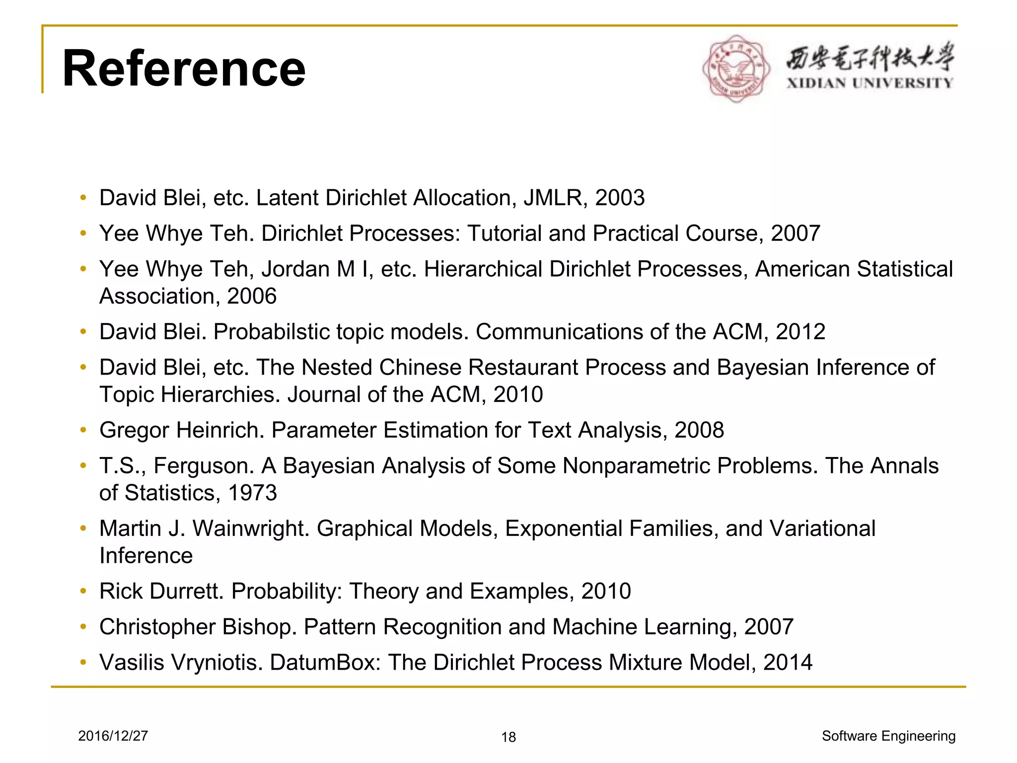 (Hierarchical) topic modeling | PPTX
