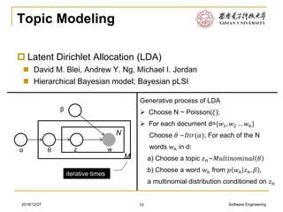 (Hierarchical) topic modeling | PPTX