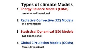HIERARCHY of climate models used in global atmospheric system.pptx