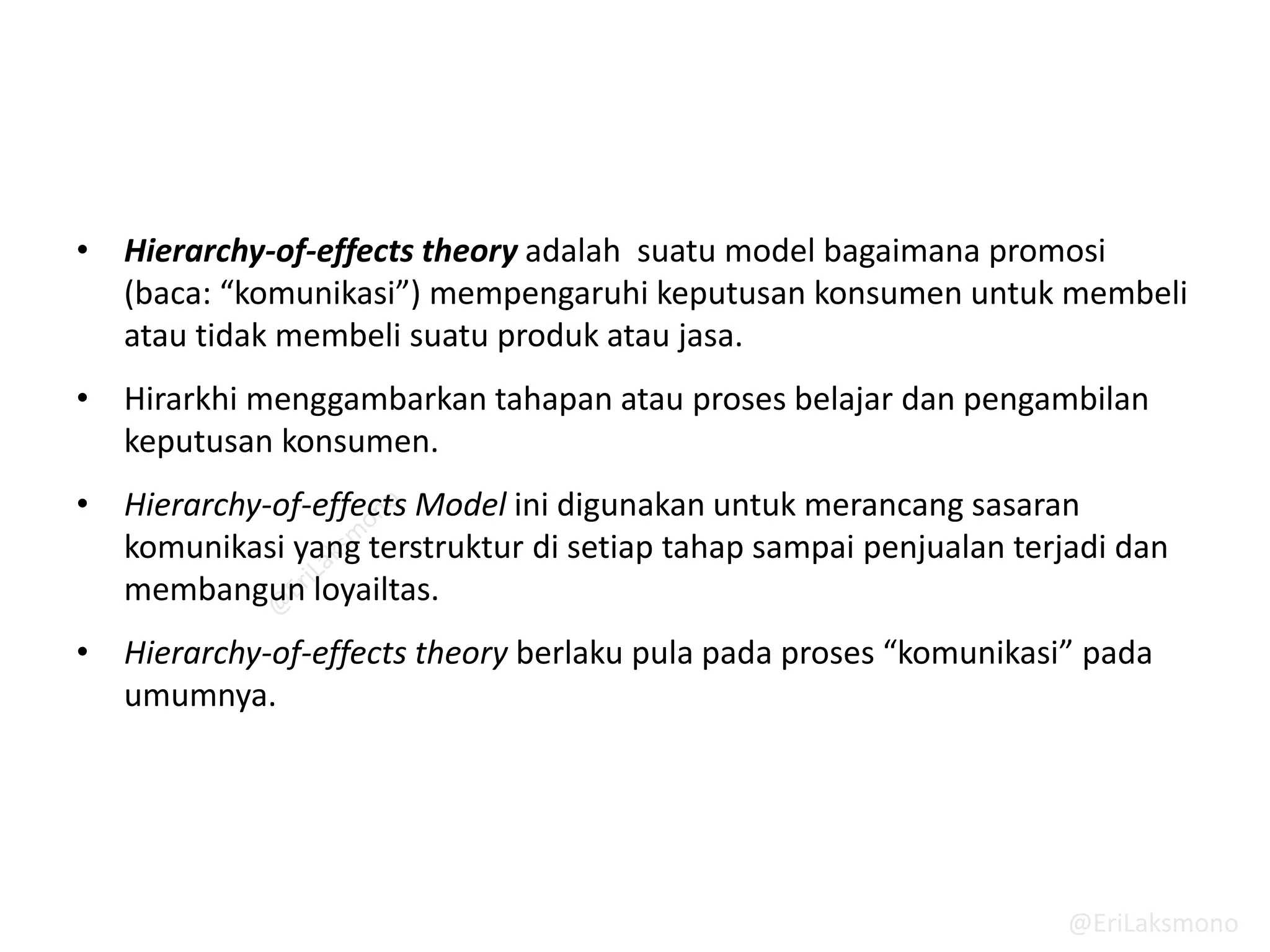 Hierarchy of Effect masih ok ? | PDF