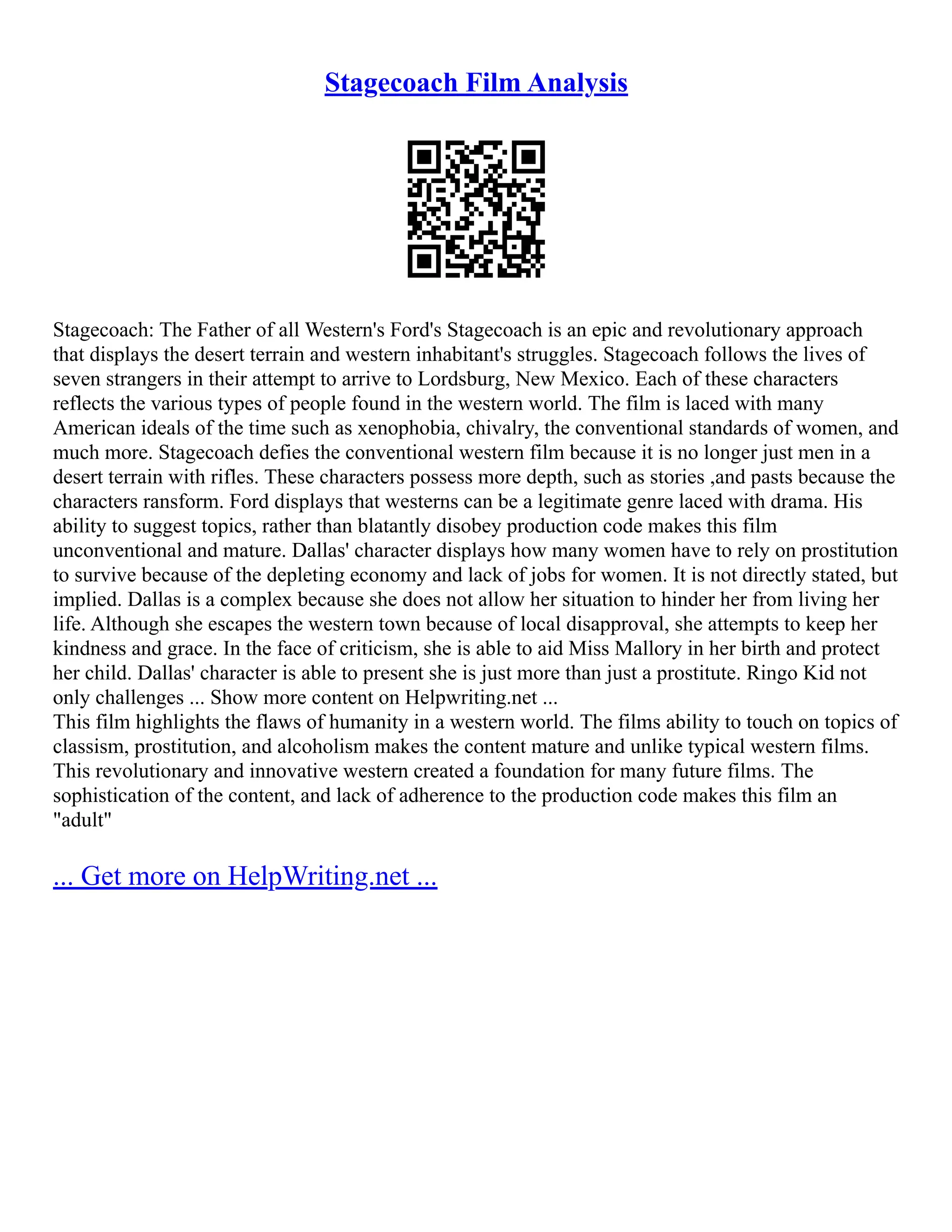 Hierarchy In Stagecoach | PDF