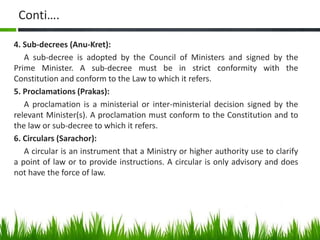 Hierarchy of cambodian laws | PPTX