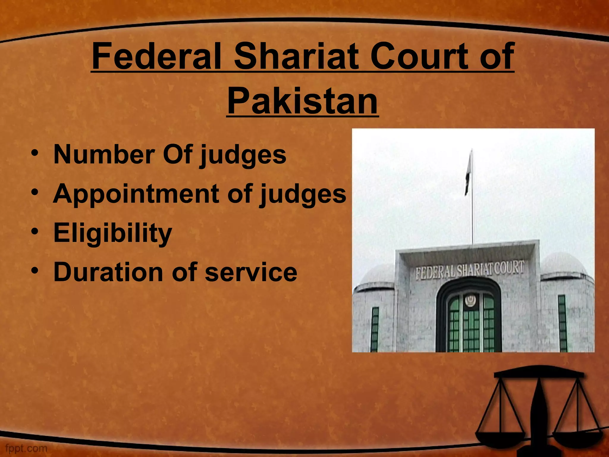 Hierarchy of courts in pakistan | PPT