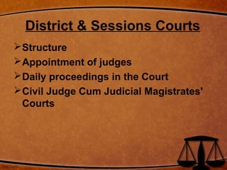Hierarchy of courts in pakistan | PPT