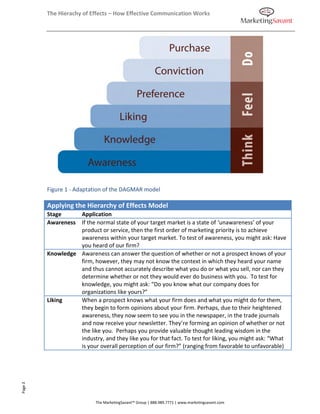 Hierarchy of effects_briefing_paper | PDF