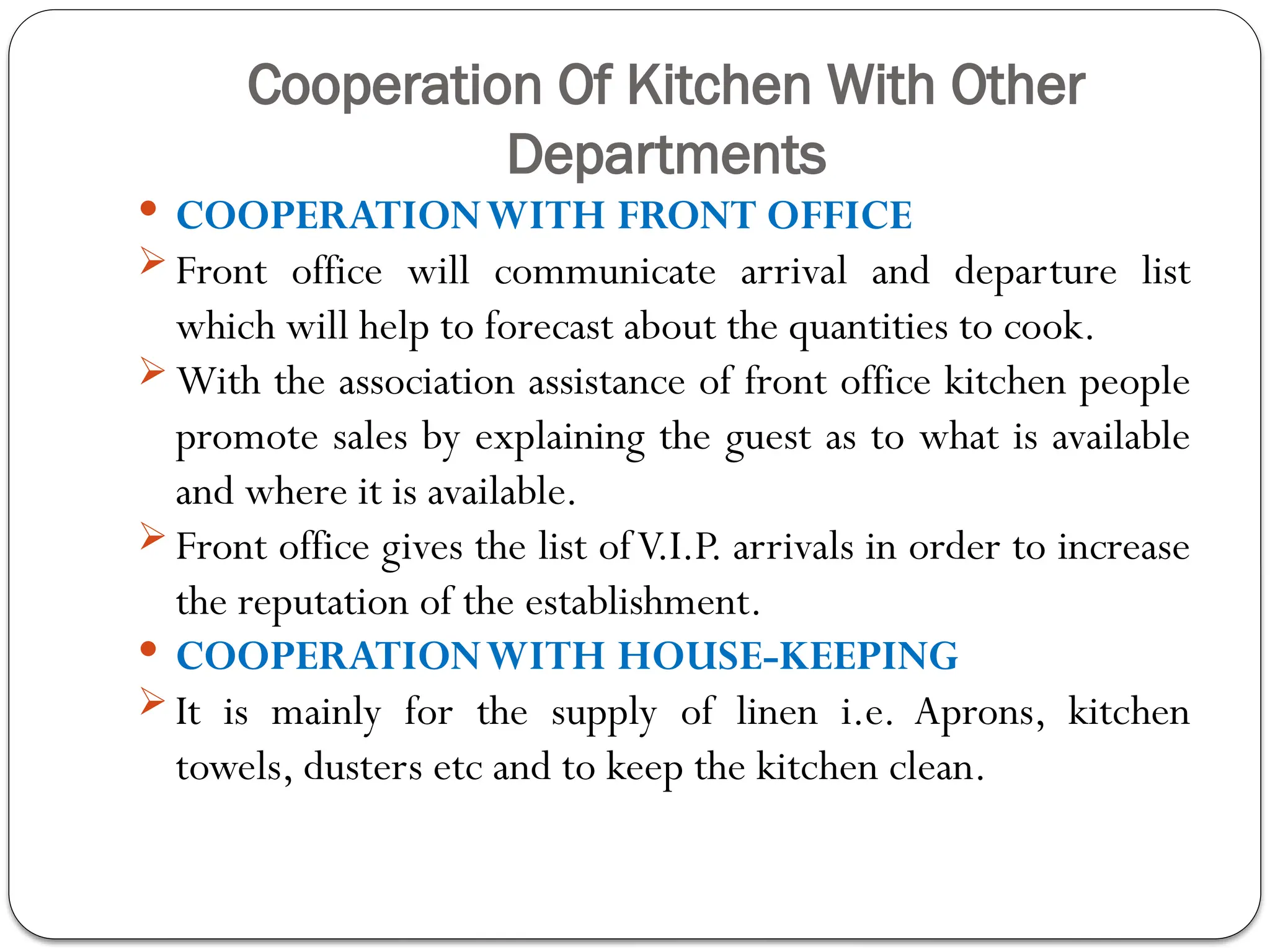 Classical Brigade (kitchen hierarchy) abc | PPTX