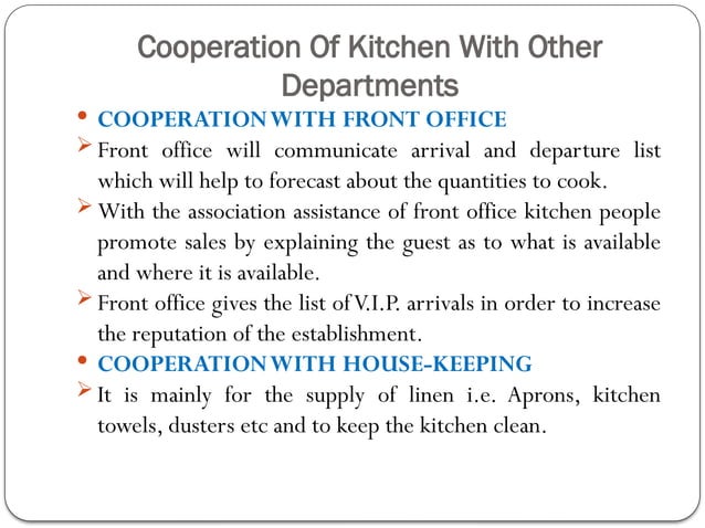 Classical Brigade (kitchen hierarchy) abc | PPTX