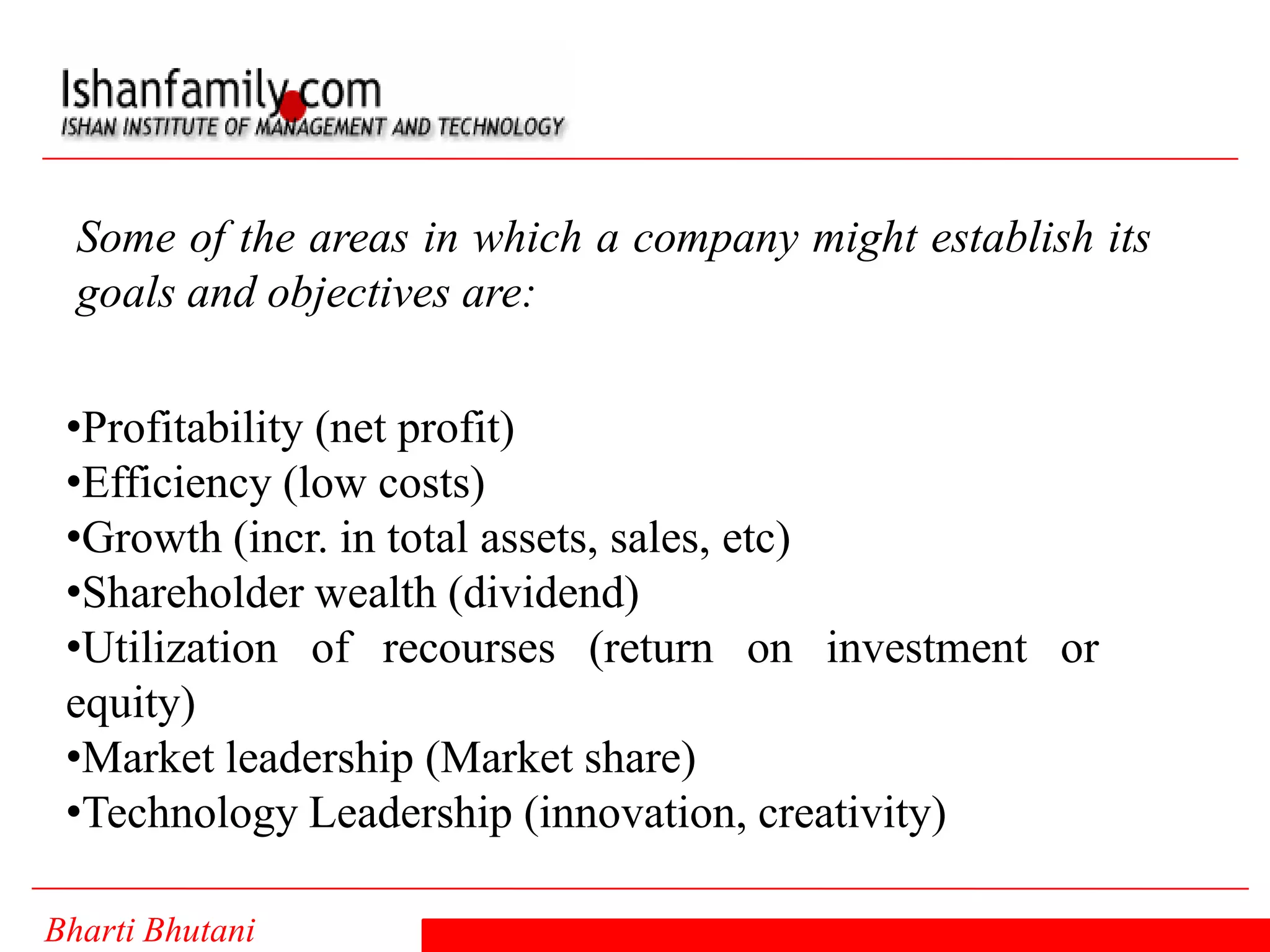 Hierarchy Of Organization Objectives Pptx