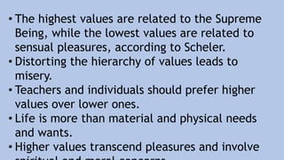 Hierarchy of Values (Max Scheler).pptx