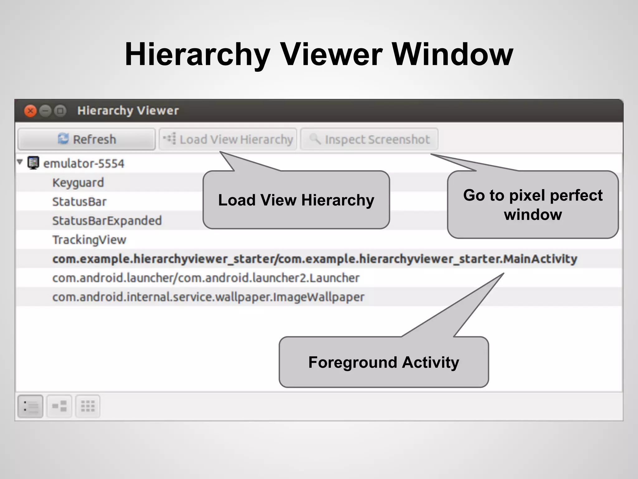 Hierarchy viewer | PDF